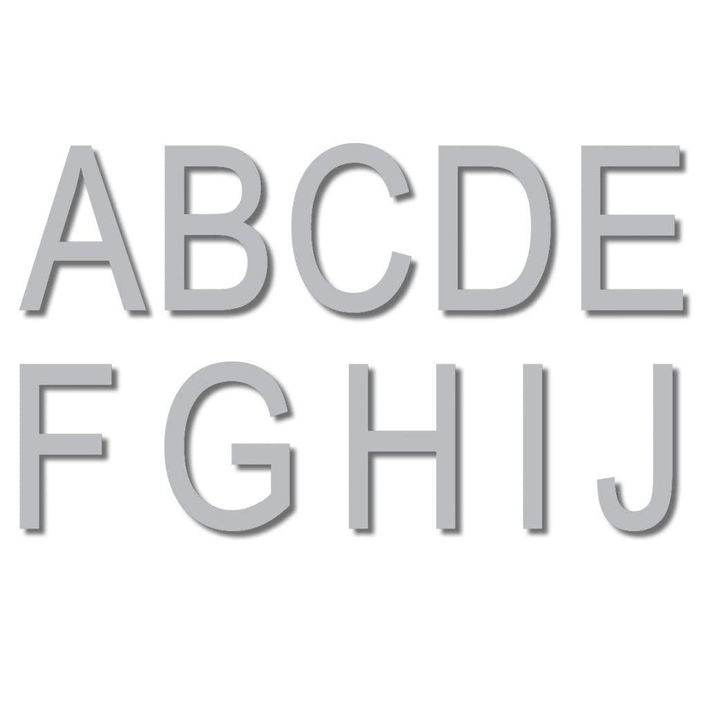 Buy Preformed Thermoplastic Letters Online | Transline