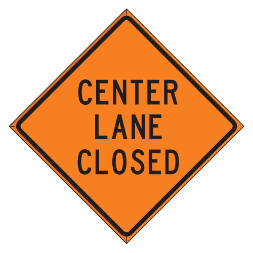 CW9-3T Center Lane Closed Sign https://translineinc.com/wp-content ...