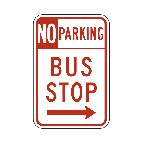 R7-107R No Parking Bus Stop Sign https://translineinc.com/wp-content ...