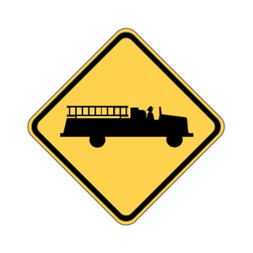 W11-8 Fire Station Sign https://translineinc.com/wp-content/uploads ...